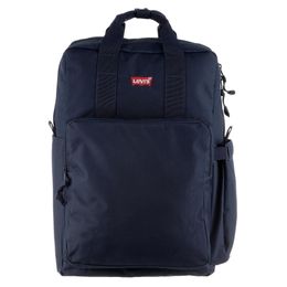 Levi's Cityrucksack LEVI'S Gr. B/H/T: 27cm x 45cm x 14cm, blau (navy) Rucksäcke Freizeitrucksack, Schulrucksack, Arbeitsrucksack