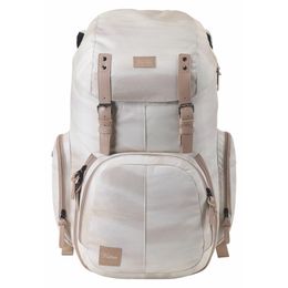 Laptoprucksack Nitro "Weekender" Gr. B/H/T: 30cm x 55cm x 23cm, beige (dune) Herren Rucksäcke Reiserucksack mit Laptopfach, Schulrucksack, Wanderrucksack