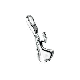 Charm Sternzeichen Giorgio Martello MILANO "Sternzeichen Jungfrau, Silber 925" Charms silberfarben (silber) Damen