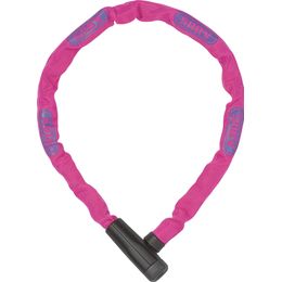 Kettenschloss Abus "5805K/75 pink", blau (blau, pink), Sicherheitsschlösser