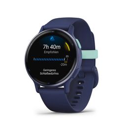 Smartwatch Garmin "VIVOACTIVE 5" Smartwatches blau Fitness Smartwatch Coaching Garmin Pay Rollstuhlmodus