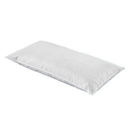 Federkissen Otto Keller "Große Auswahl", weiß, B:80cm L:40cm, Bezug: 100% Baumwolle. Füllung: 70% Gänsefeder, 30% Gänsedaunen, Kopfkissen