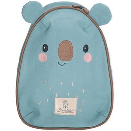 Kinderrucksack Sterntaler "Kalla" Gr. B/H/T: 21cm x 28cm x 10cm, blau (blau/melange) Kinder Rucksäcke für den Kindergarten