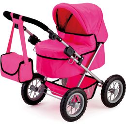 Puppenwagen BAYER "Trendy, pink" pink Kinder mit Wickeltasche