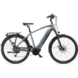 E-Bike Ruhrwerk "MT800 Herren" E-Bikes Gr. 52cm, 28 Zoll (71,12cm), grau (basaltgrau) Pedelec, Elektrofahrrad für Herren