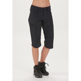 Outdoorhose WHISTLER "SHANNIE" Gr. 50, EURO-Größen, schwarz, Damen, 94% Nylon, 6% Elasthan, unifarben, Hosen, mit QUICK DRY Technologie