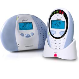 Babyphone Alecto "DBX-88 ECO DECT mit Display" Babyphones blau (weiß/blau) Baby mit Gegensprechfunktion