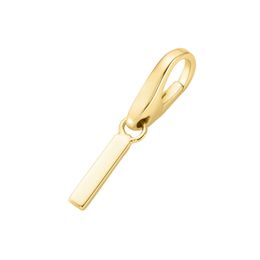 Charm Buchstabe Giorgio Martello MILANO "Buchstabe I, Silber 925" Charms goldfarben (gold) Damen