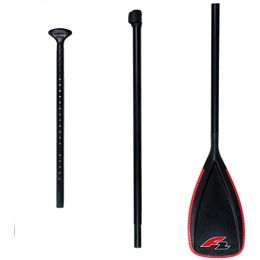 F 2 SUP-Paddel F2 "F2 Alu Paddle 3tlg" Paddel Gr. L: 170cm - 225cm, rot (rot/schwarz)