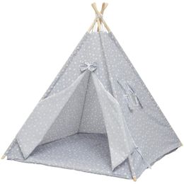 Spielzelt BABYGO "Little Tent" Spielzelte grau Kinder Made in Europe