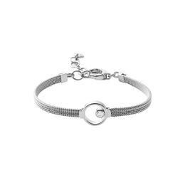 Edelstahlarmband Skagen "ELIN, SKJ0834040, SKJ0851791" Armbänder Gr. Edelstahl, silberfarben (edelstahlfarben, kristallweiß, kristallweiß) Damen Edelstahlarmband mit Zirkonia (synth.)