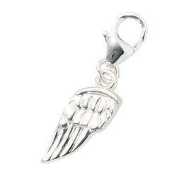 Charm Flügel Jobo "Anhänger Flügel" Charms silberfarben (silber 925) Damen 925 Silber