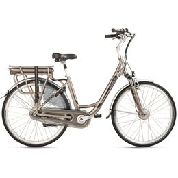 E-Bike VOGUE BIKE "Basic" E-Bikes Gr. 48 cm, 28 Zoll (71,12 cm), grau Pedelec, Elektrofahrrad für Damen u. Herren