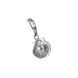 Charm-Einhänger Giorgio Martello MILANO "Jakobsmuschel, Silber 925" Charms silberfarben (silber) Damen