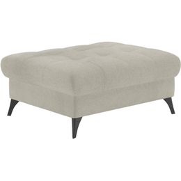 Hockerbank Home Affaire "Blackburn II" Hocker Gr. B/H/T: 102cm x 46cm x 82cm, Soft clean, beige (novaclean avanti 6 taupe) Passend zu der Garnitur, mit Kaltschaum, bis 140 kg belastbar