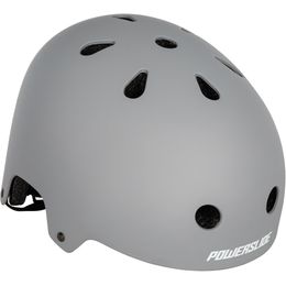 Schutzhelm Powerslide "PS Urban" Gr. 51, grau (grau, schwarz), Helme, 54 Kopfumfang: -