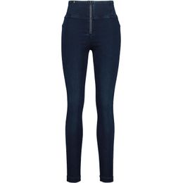 alife and kickin Jeansjeggings ALIFE & KICKIN "Damen ChiaraAK A" Gr. XS, Normalgrößen, blau (dark denim) Damen Jeans