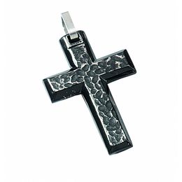 Adelia´s Ketten-Anhänger ADELIA´S "Edelstahl Kreuz Anhänger" Schmuckanhänger Gr. Silber 925 (Sterlingsilber), silberfarben (silber) Herren Edelstahlschmuck für