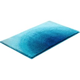 Badematte Grund Badematten Gr. rechteckig (70cm x 120cm),, blau (türkis)