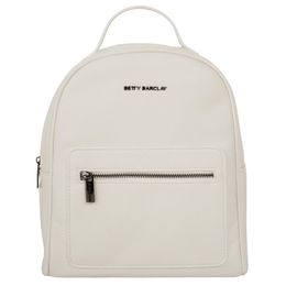 Cityrucksack Betty Barclay Gr. B/H/T: 24cm x 28cm x 12cm, weiß Rucksäcke