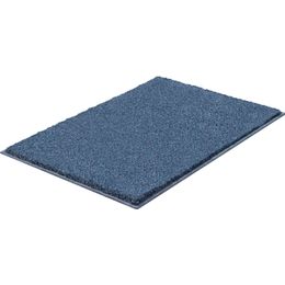 Badematte Grund Badematten Gr. rechteckig (80cm x 140cm),, blau