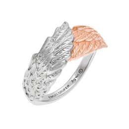 Silberring Engelsrufer "Wings of Angels, Engelsflügel" Fingerringe Gr. 5,05 g, Silber 925 (Sterlingsilber), 2mm, rosegold (silberfarben, roségoldfarben) Damen