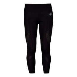 Leggings MOROTAI "MOROTAI Damen MOROTAI Cropped Tights", Damen, Gr. M, US-Größen, schwarz, 85% Polyester, 15% Elasthan, skinny fit, Hosen