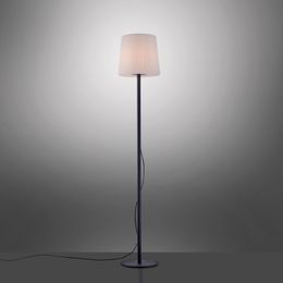 Außen-Stehlampe Paul Neuhaus "FALTER" Lampen Gr. Ø 28cm, grau (anthrazit) Exklusive E27