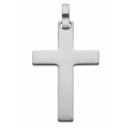 Adelia´s Ketten-Anhänger ADELIA´S "Edelstahl Kreuz Anhänger" Schmuckanhänger Gr. Damen, Silber 925 (Sterlingsilber), silberfarben (silber) Damen Edelstahlschmuck für & Herren