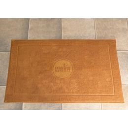 Weka Badematte Badematten BxL: 60x90 cm Gr. , Baumwolle, beige