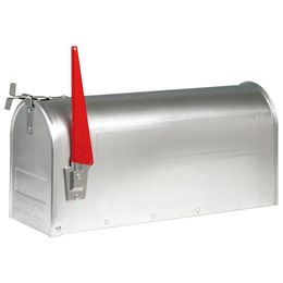 Burg Wächter BURG WÄCHTER Briefkasten "U.S. Mailbox" Briefkästen mit großem Fassungsvermögen silberfarben