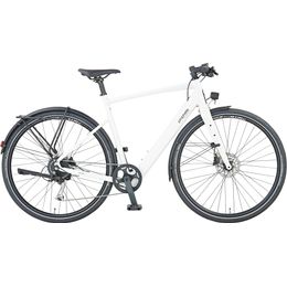 E-Bike Prophete "Urbanicer 2.0" Gr. 53, weiß, E-Bikes, 53cm, 28 Zoll (71,12cm), Pedelec, Elektrofahrrad für Damen u. Herren