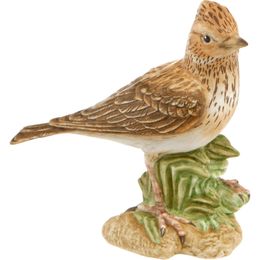 Sammelfigur Goebel "Beauty of Natur" Dekofiguren Gr. B/H/T: 5,5cm x 9,5cm x 10,5cm, braun (braun, grün) Vogel des Jahres 2019, Höhe ca. 9,5 cm