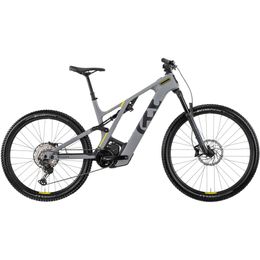 E-Bike HUSQVARNA E-BICYCLES "Light Cross LC5 M" E-Bikes Gr. 44cm, 29 Zoll (73,66cm), grau (dark grey matt) Pedelec, Elektrofahrrad für Herren u. Damen, MTB