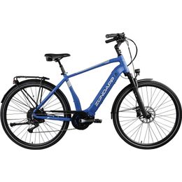 Zündapp E-Bike ZÜNDAPP "X500" E-Bikes Gr. 51 cm, 28 Zoll (71,12 cm), blau Pedelec, Elektrofahrrad für Damen u. Herren