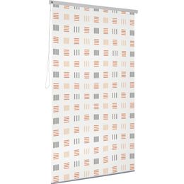 Duschrollo Kleine Wolke, beige, B:134cm H:240cm, Kunststoff, Duschvorhänge, ausziehbar, 128 x 240 cm