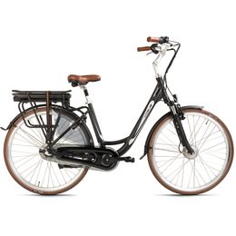 E-Bike VOGUE BIKE "Basic" E-Bikes Gr. 48cm, 28 Zoll (71,12cm), schwarz Pedelec, Elektrofahrrad für Damen u. Herren