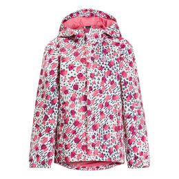 Outdoorjacke Jack Wolfskin "VILLI 2L PRINT JACKET K" Gr. 92, pink (pink-lemonade-all-over) Kinder Jacken