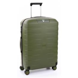 Koffer Roncato "Trolley BOX 4.0 M" Gr. B/H/T: 44cm x 64cm x 27cm 73 l, grün (military gre) Koffer Reisegepäck, Aufgabegepäck, Volumenerweiterung, TSA Schloss