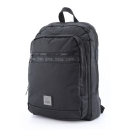 Cityrucksack National Geographic "N-Generation" Gr. B: 32cm, schwarz Rucksäcke mit gepoltstertem Laptopfach