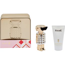 Duft-Set Paco Rabanne "Eau de Parfum Fame" Parfüms Gr. 50 ml, grau (gelb) Damen