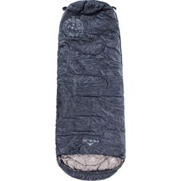 Trekkingschlafsack MOLS "Versailles" Schlafsäcke blau (dunkelblau) für niedrige Außentemperaturen