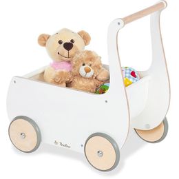 Puppenwagen Pinolino "Mette, weiß" weiß Kinder