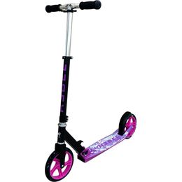 Scooter Rebel "Low Rider II" schwarz (schwarz, lila)