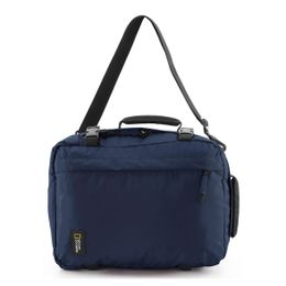 Cityrucksack National Geographic "Hybrid" Gr. B: 29.5cm, blau Rucksäcke mit drei Tragefunktionen