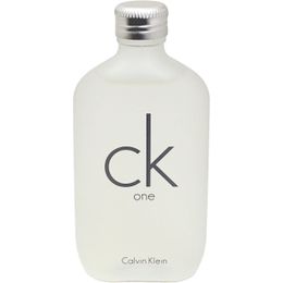 Eau de Toilette Calvin Klein "cK one" Parfüms Gr. 100 ml, farblos (transparent) Herren