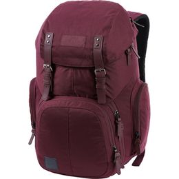 Laptoprucksack Nitro "Weekender" Gr. B/H/T: 30cm x 55cm x 23cm, rot (wine) Herren Rucksäcke Reiserucksack mit Laptopfach, Schulrucksack, Wanderrucksack