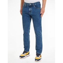 Slim-fit-Jeans Tommy Jeans "SCANTON Y" Gr. 31, Länge 32, blau (denim medium) Herren Jeans im 5-Pocket-Style