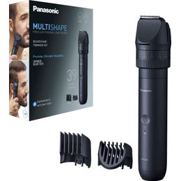 Haar- und Bartschneider Panasonic "Multishape ER-CKN1-A301 Multifunktionstrimmer (NiMH-Akku)" Haarschneider grau (anthrazit) Starter Kit Bart & Haare