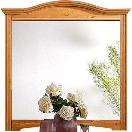 Spiegel Home Affaire "Konrad", beige (natur), B:93cm H:94cm T:5cm, Glas, Spiegel, aus massiver Kiefer, FSC-zertifiziert